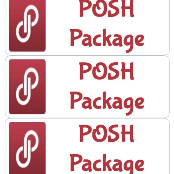 Office | Posh Packages Stickers Poshmark Shipping Lables | Poshmark